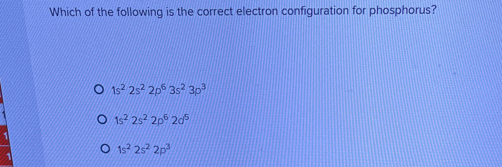 Solved Which Of The Following Is The Correct Electron 0607