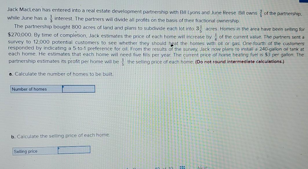 Solved Jack MacLean has entered into a real estate | Chegg.com Solved Jack MacLean has entered into a real estate | Chegg.com
