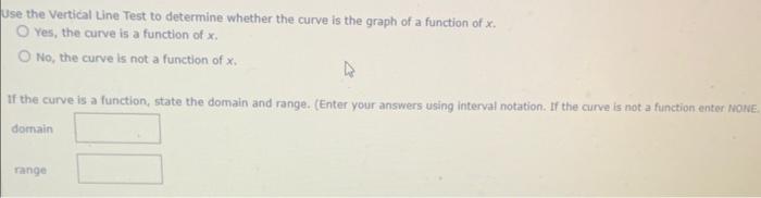 Solved Consider the following.Use the Vertical Line Test to | Chegg.com