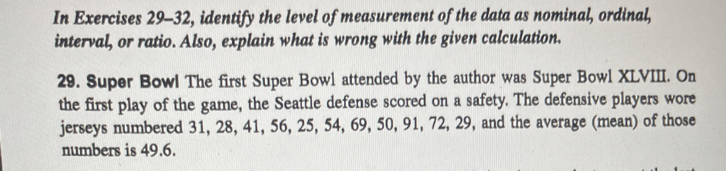 Solved In Exercises 29-32, ﻿identify the level of | Chegg.com