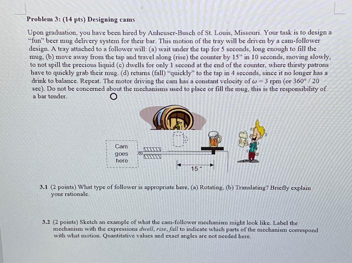 Solved Please help me on Q3.3 and Q3.4. It's cycloidal | Chegg.com
