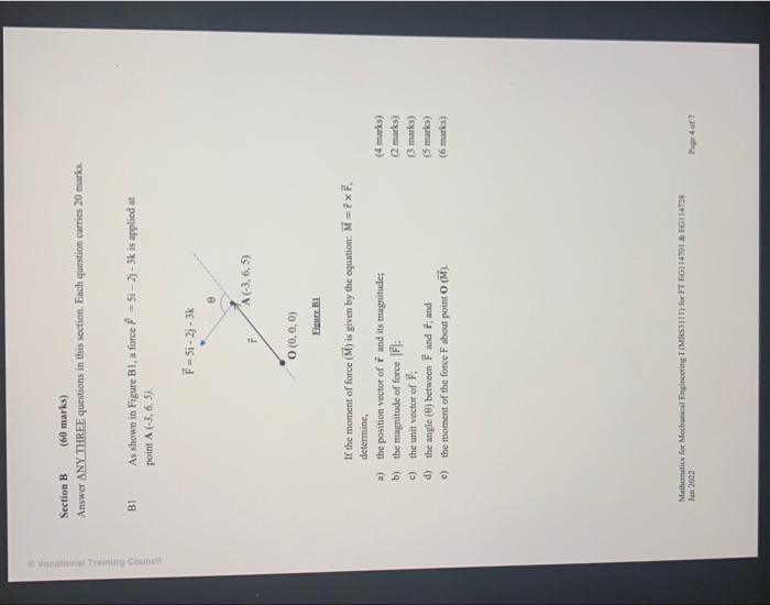 Solved A1. Points a and b have coordinates (2,−7,6) and | Chegg.com