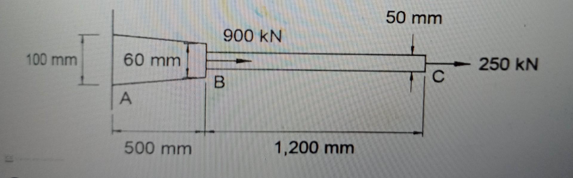 Solved Q1. Two solid circular cross-section bars AB and BC | Chegg.com