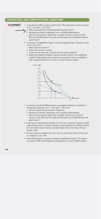 Solved CONCEPTUAL AND COMPUTATIONAL QUESTIONS sconnect | Chegg.com