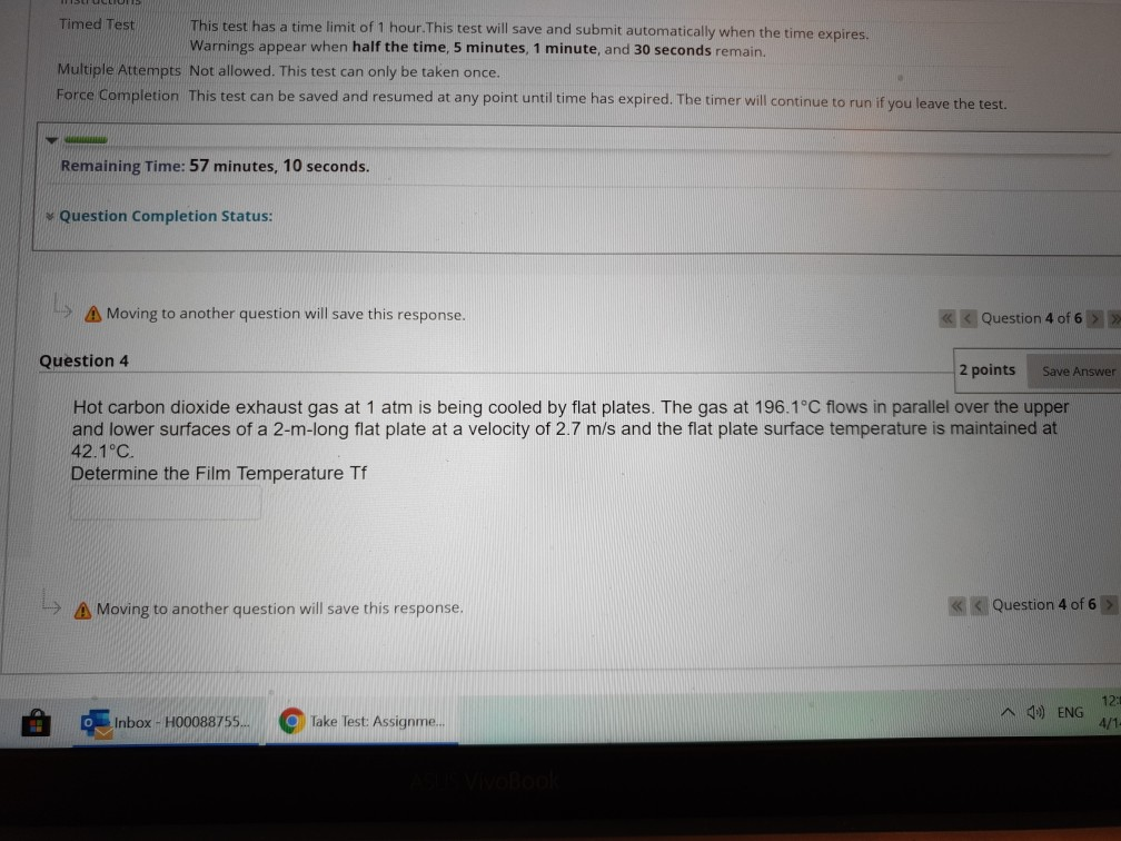 Solved Timed Test This test has a time limit of 1 hour. This | Chegg.com