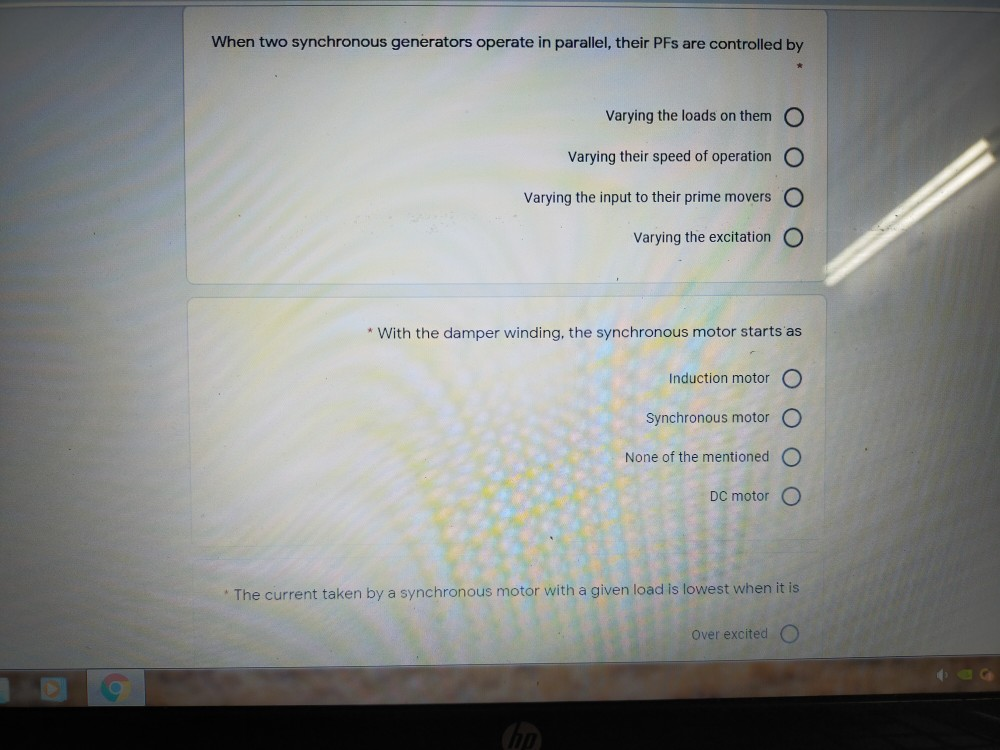 Solved When two synchronous generators operate in parallel, | Chegg.com