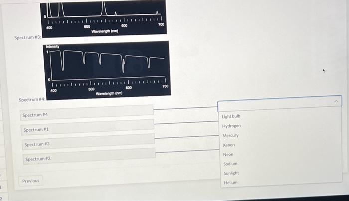 Solved Use the Spectroscopy Database to identify the | Chegg.com