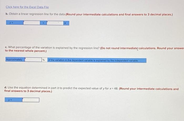 Solved Problem 3-26 (Algo) The following data were collected | Chegg.com