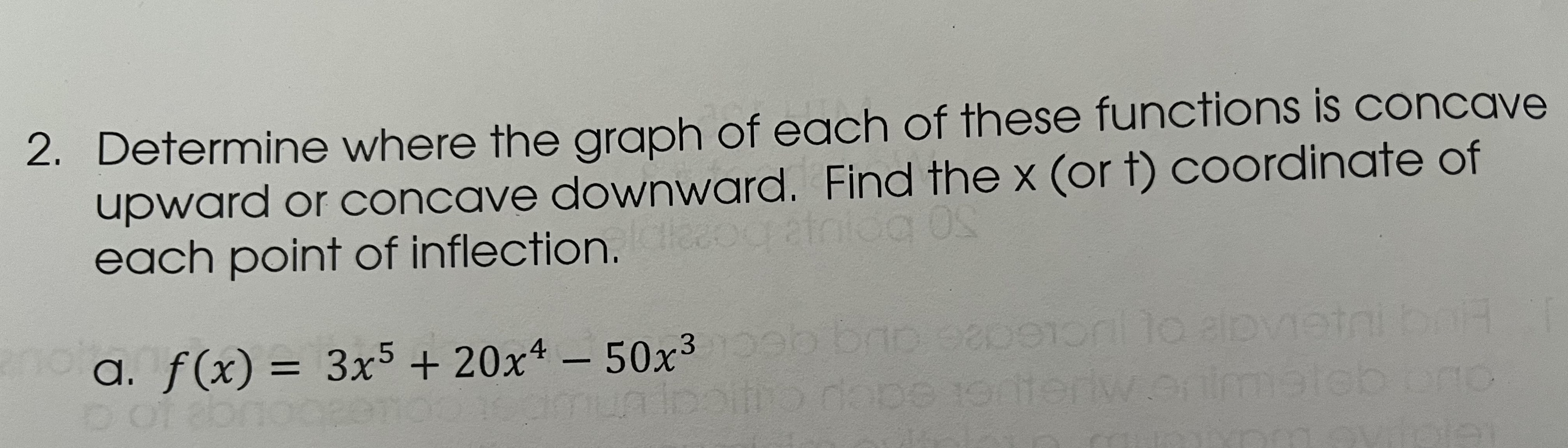 Solved Determine where the graph of each of these functions | Chegg.com