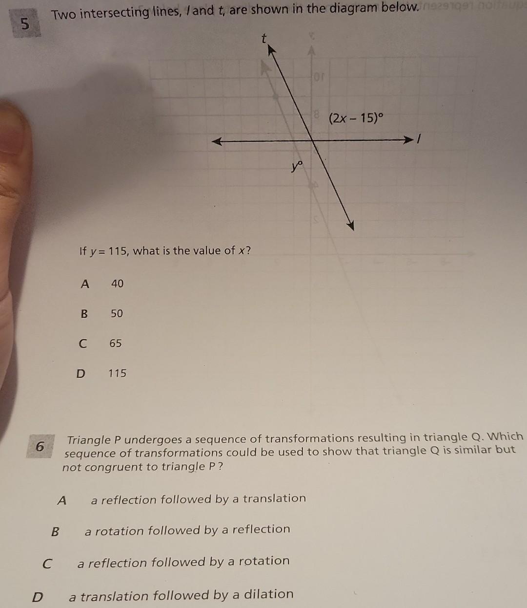 Solved What is the solution to the equation shown below? | Chegg.com