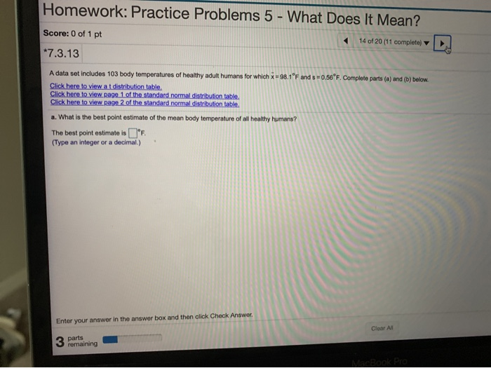 Solved Homework Practice Problems 5 What Does It Mean