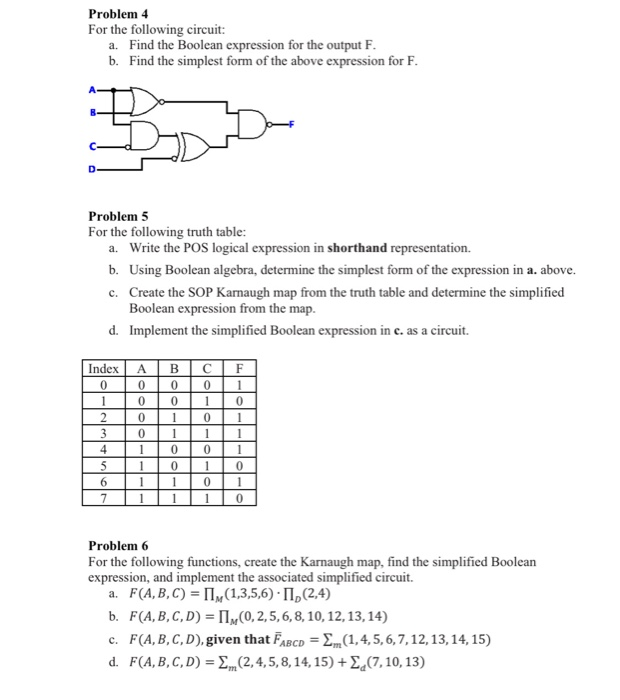 Solved Problem 4 For the following circuit: a. Find the | Chegg.com
