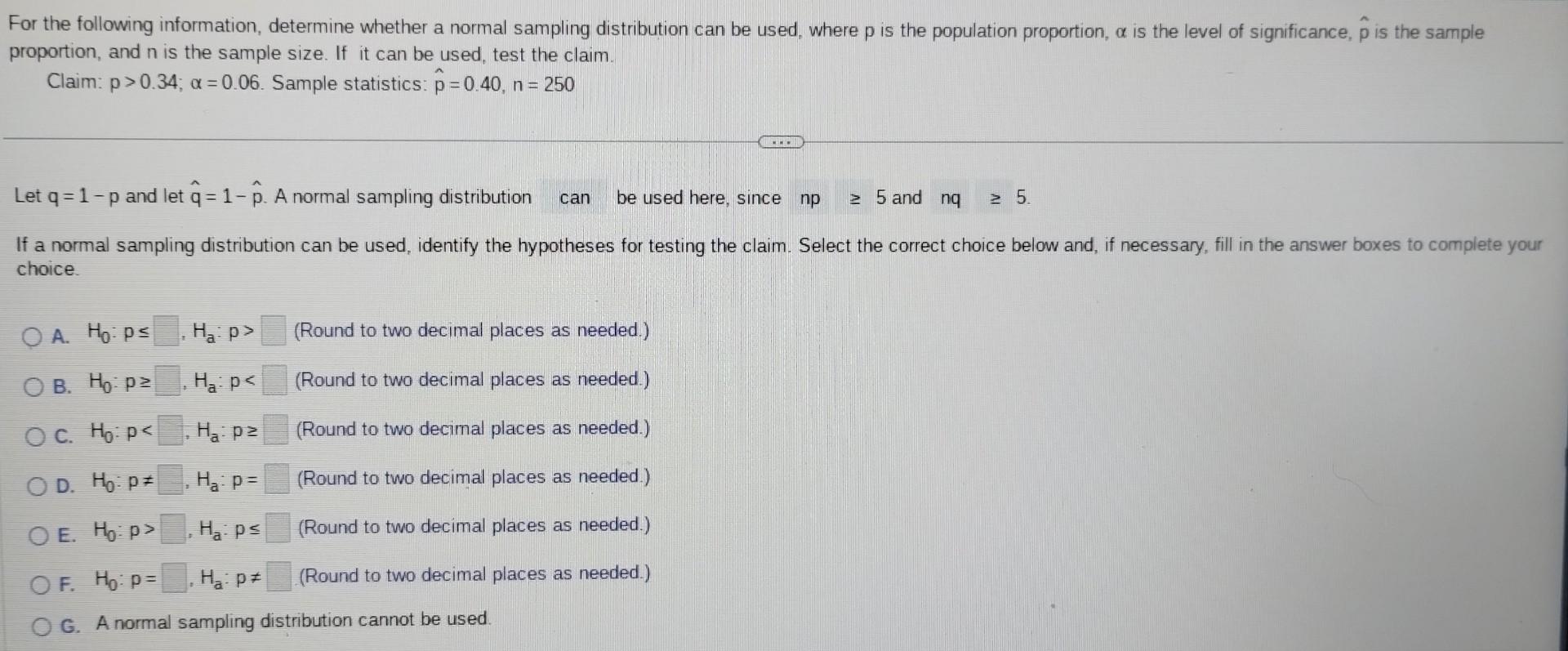Solved For the following information, determine whether a | Chegg.com