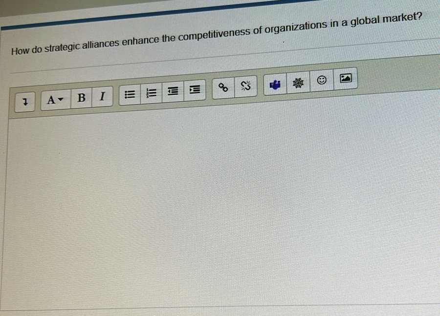 Solved How do strategic alliances enhance the | Chegg.com