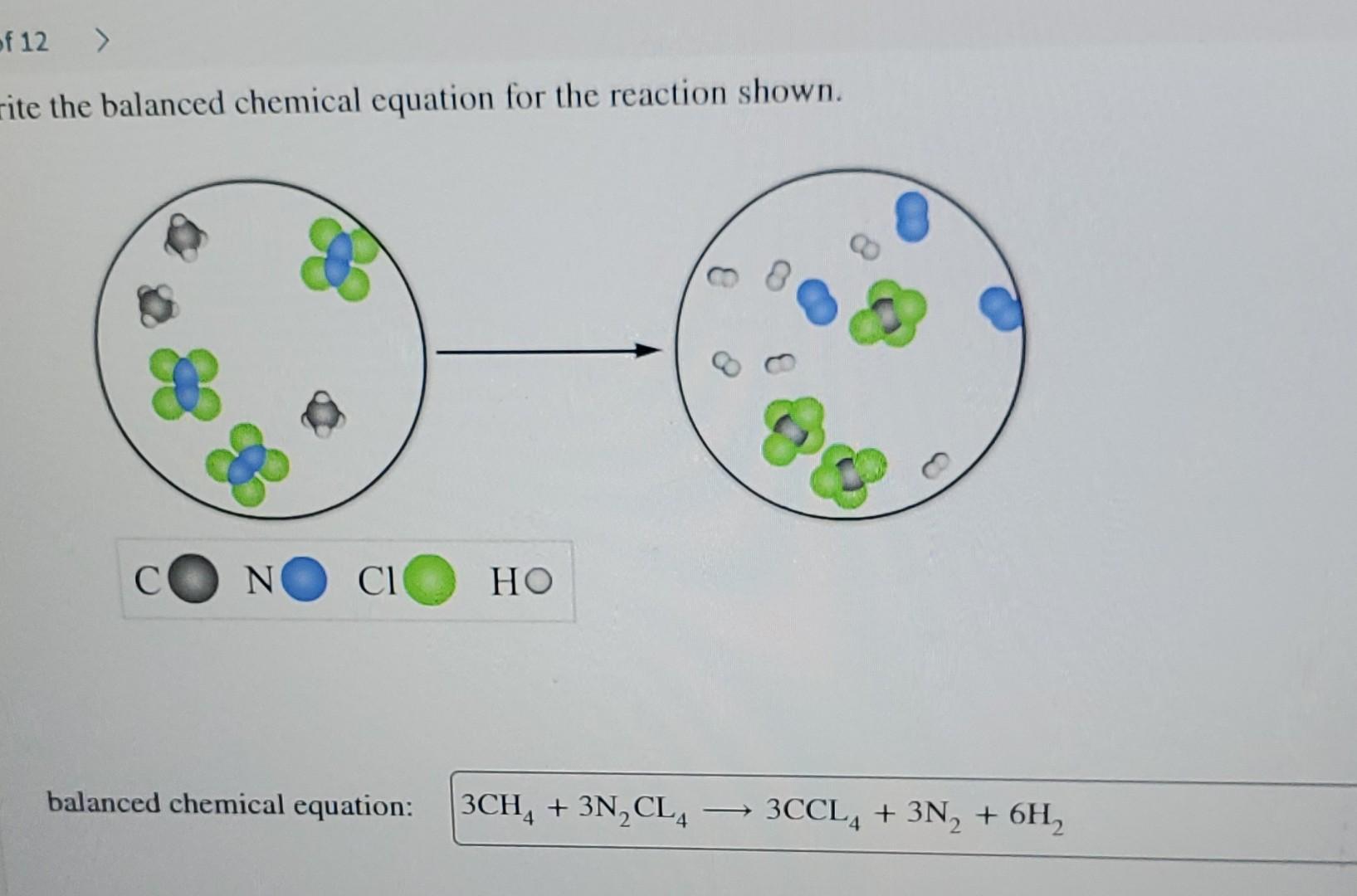 Solved ite the balanced chemical equation for the reaction | Chegg.com Solved ite the balanced chemical equation for the reaction | Chegg.com