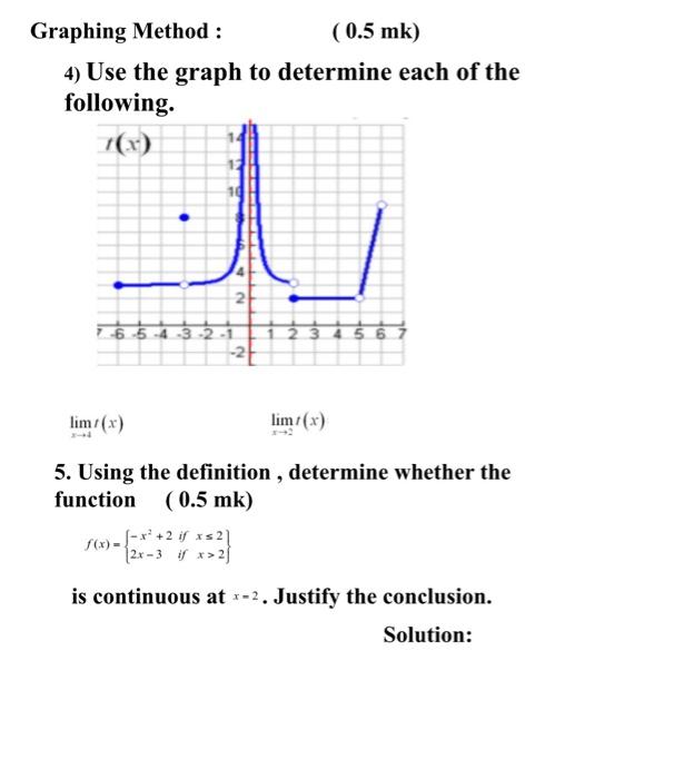 Solved Limit Laws: Rationalization Method : (0.5 mk) 1) | Chegg.com