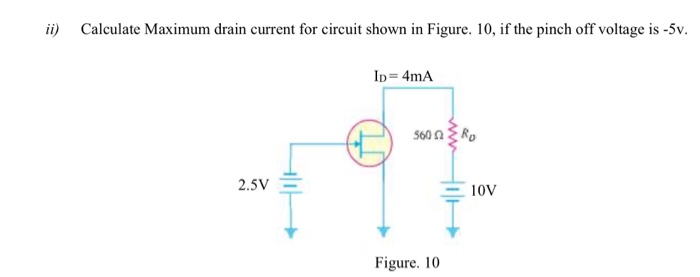 Solved Figure 8 Q5. i) A transistor circuit is shown in | Chegg.com