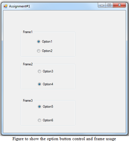 Definition of ?selecting Exclusive Alternatives (option Buttons And ...