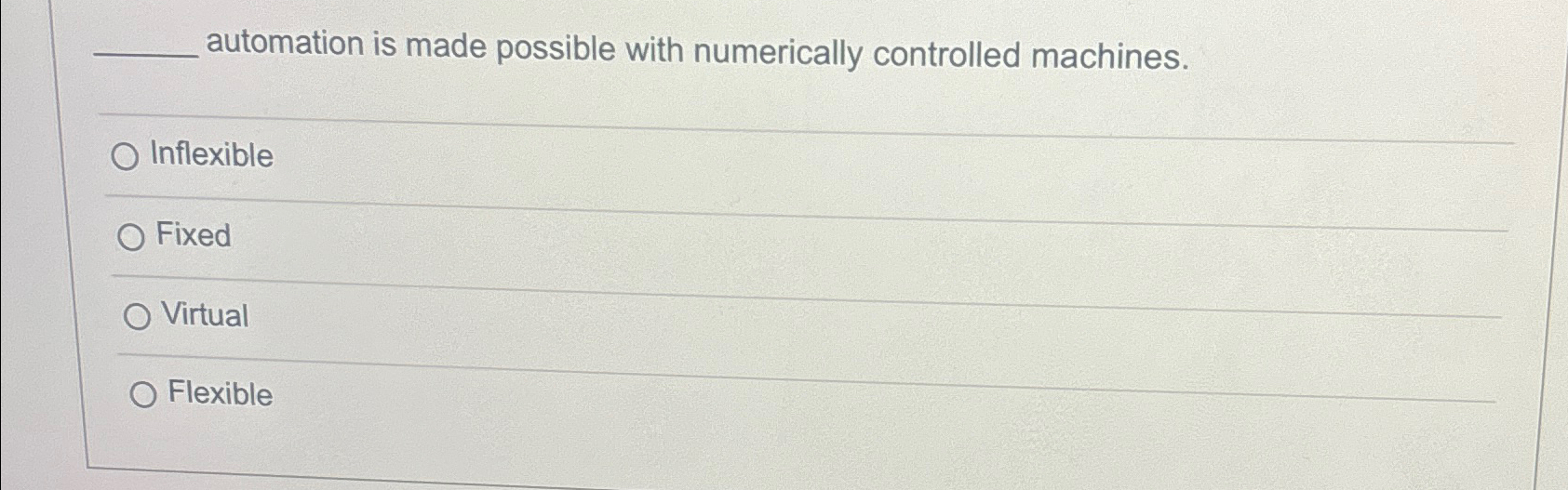 Solved automation is made possible with numerically | Chegg.com