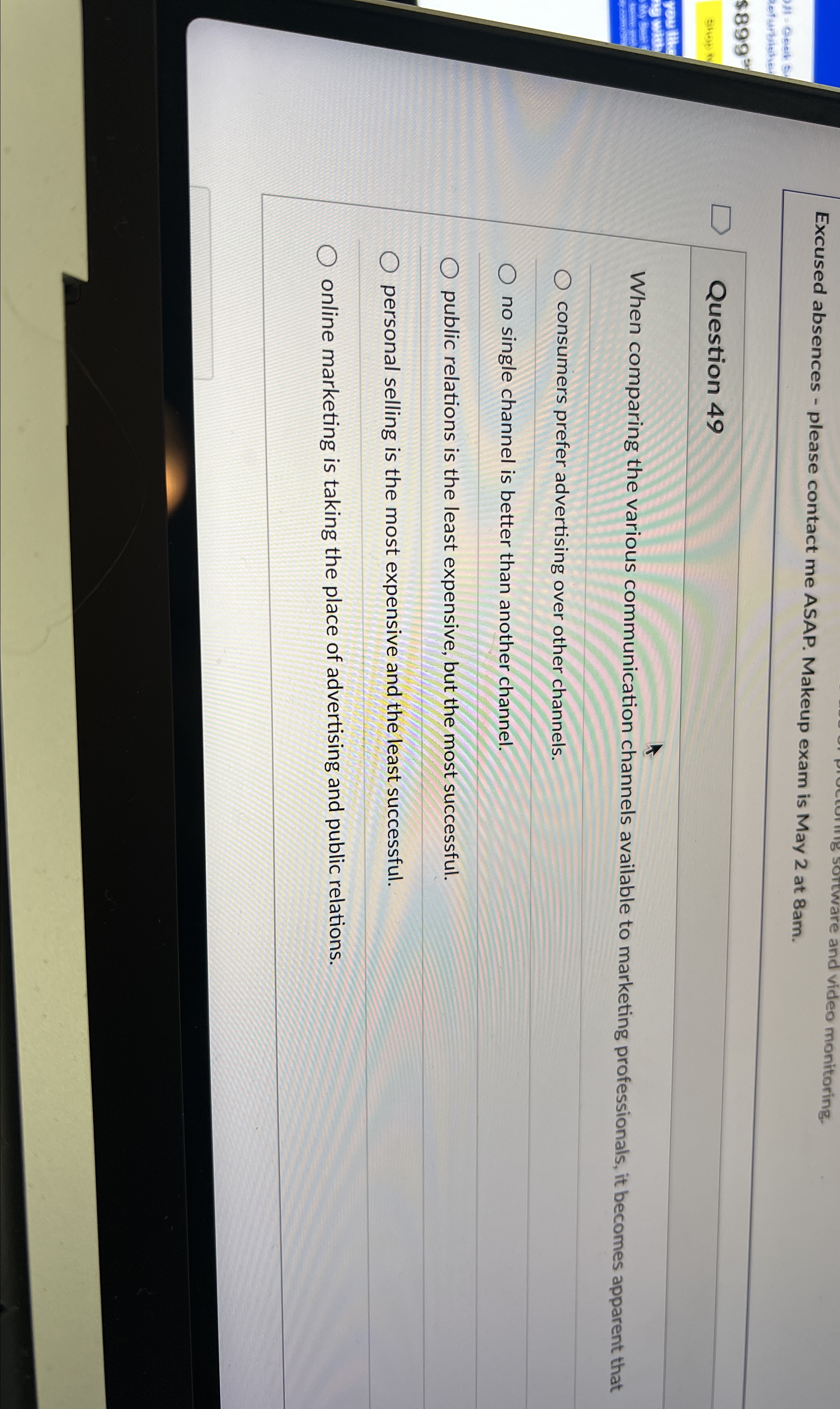 Solved Excused absences - ﻿please contact me ASAP. Makeup | Chegg.com