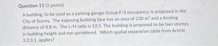 Solved For the building described in Question 11, what is | Chegg.com