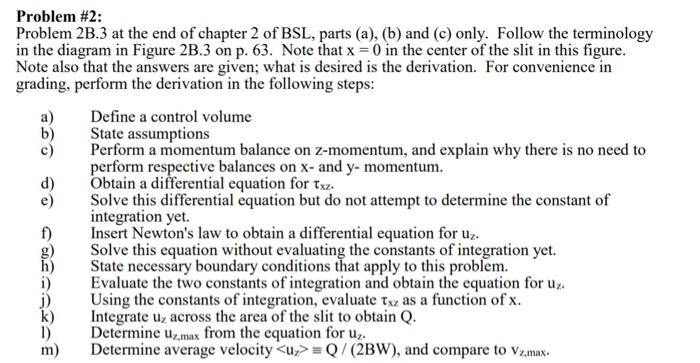 Problem #2: Problem 2B.3 at the end of chapter 2 of | Chegg.com