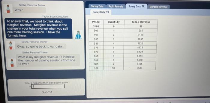 Solved Survey Data: TR | Chegg.com