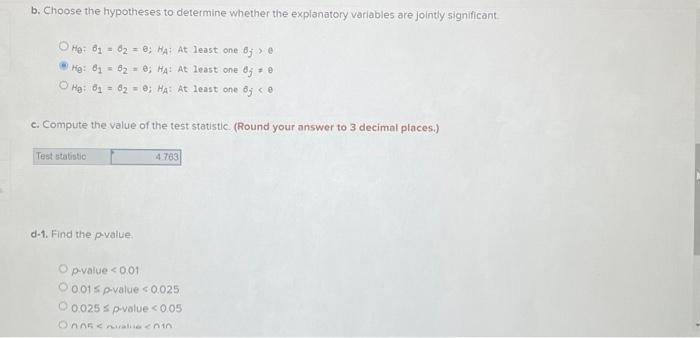 Solved The following ANOVA table was obtained when | Chegg.com