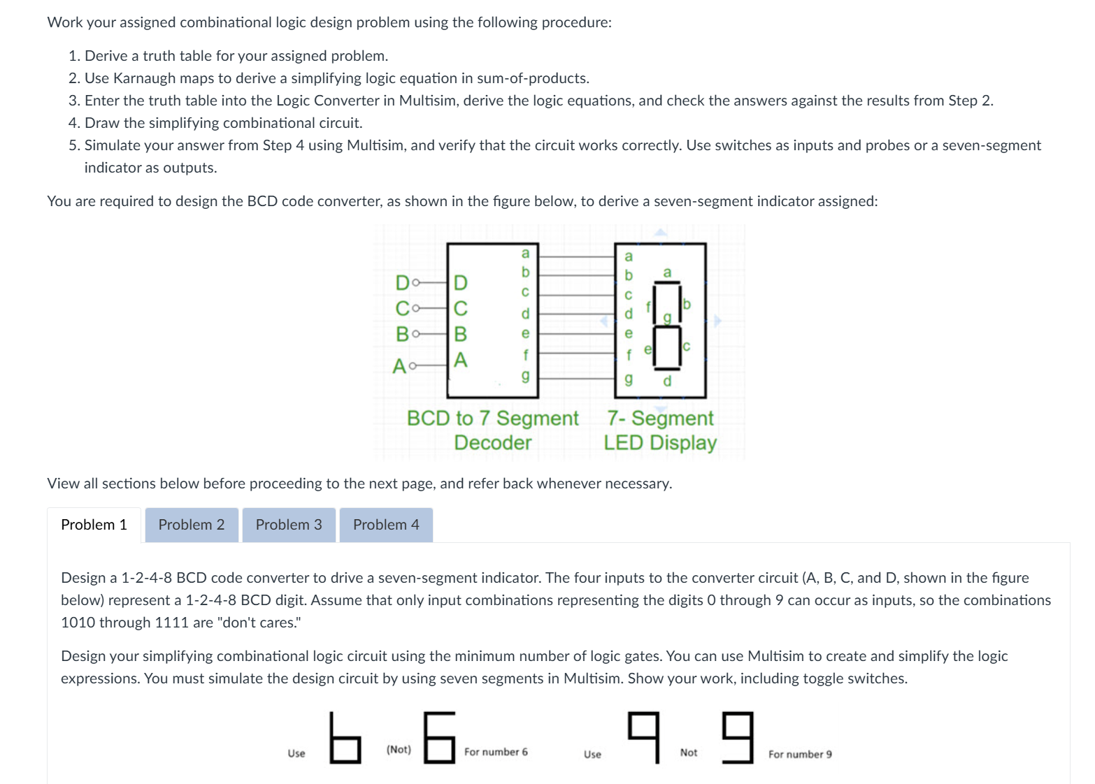 Solved Need help with Digital Circuit Design Problem. Full | Chegg.com