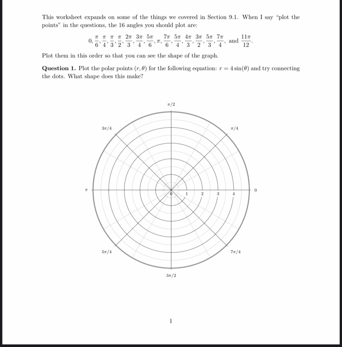 Solved This worksheet expands on some of the things we | Chegg.com