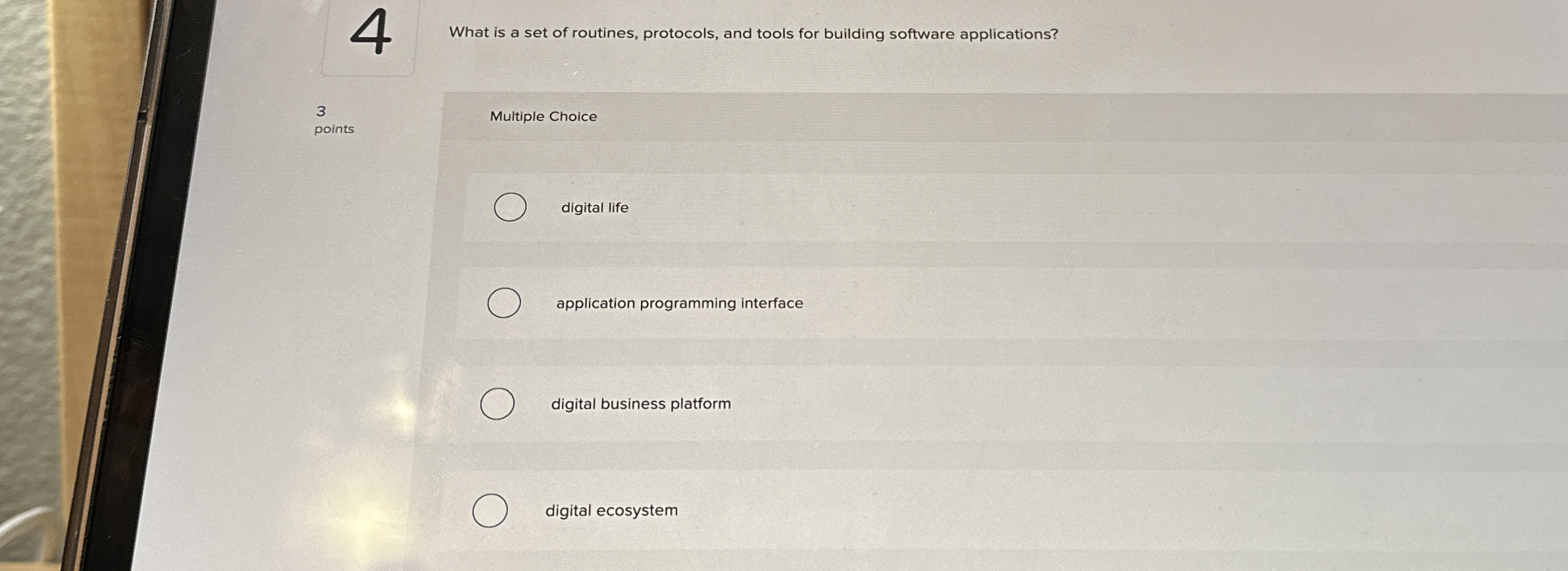 High Quality SOLUTION 4What is a set of routines, protocols, and tools for | Chegg.com