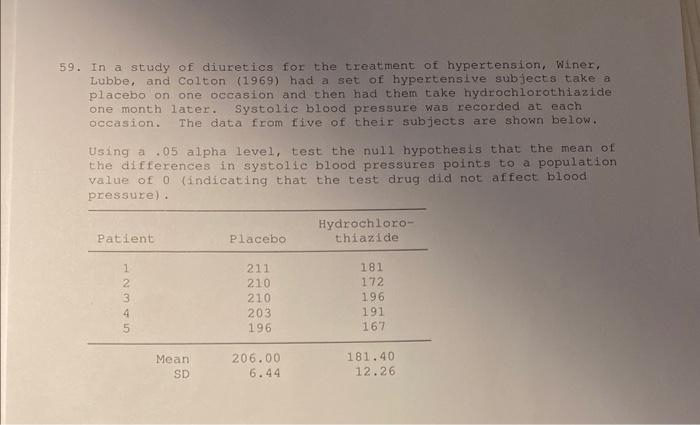 Solved biostatistics course please show full calculation | Chegg.com