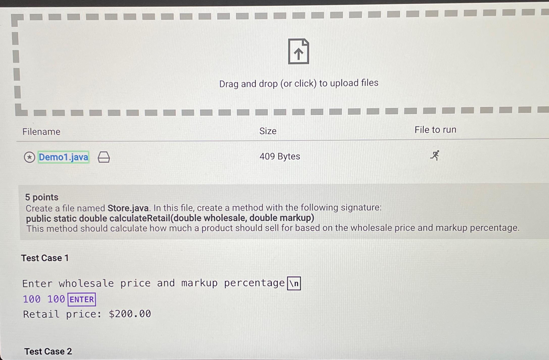 Solved Drag and drop (or click) ﻿to upload | Chegg.com