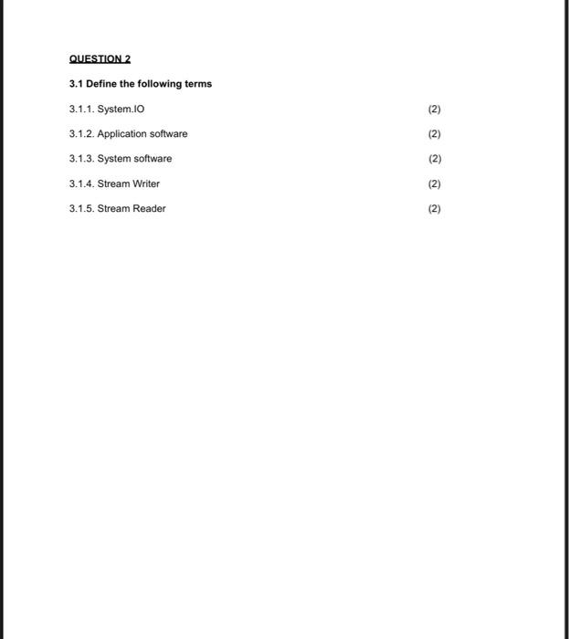 Solved QUESTION 1 Multiple Choice (10) 1. The Button control | Chegg.com