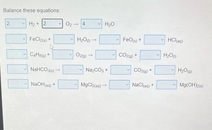Solved Reactants Products H. H H) H +O0H2(0)++0O2(0)>2H2O(0) | Chegg.com