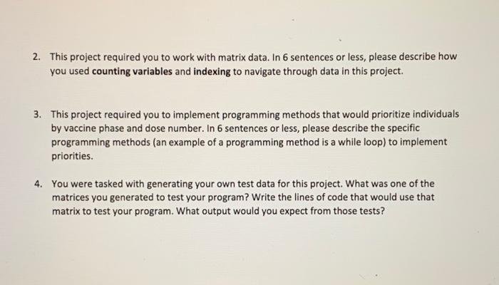 Please complete in MATLAB. ONLY THE REPORT NEEDS TO | Chegg.com