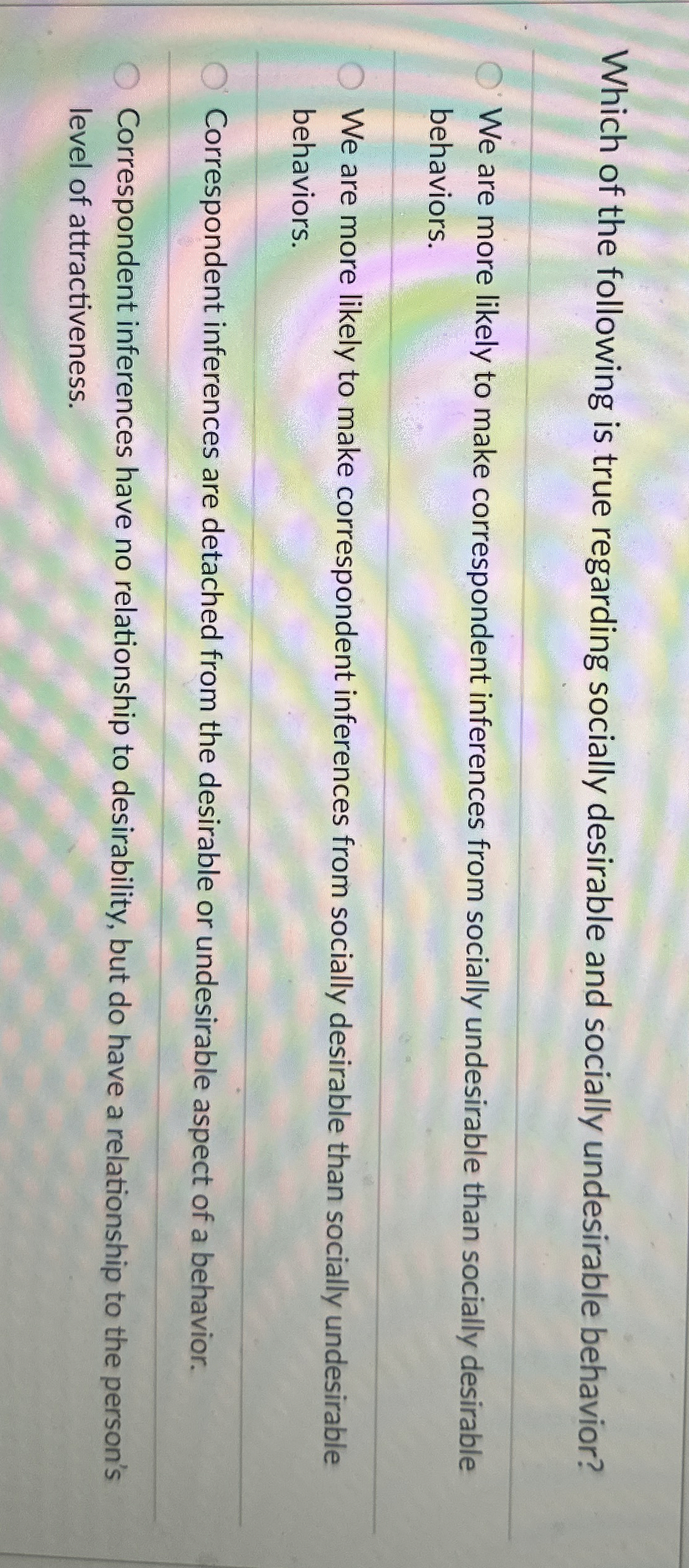 Which of the following is true regarding socially | Chegg.com