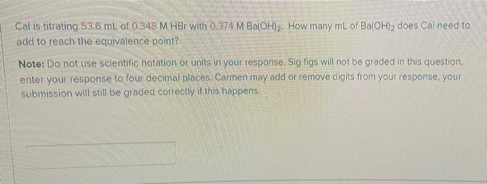 Solved Determine the pH of a 50,0 mL solution of 0.029 M | Chegg.com
