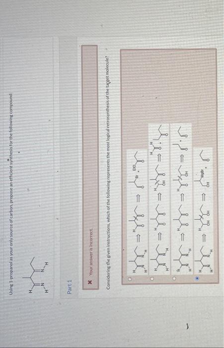 Solved Using 1-propanol as your anly source of carbon, | Chegg.com