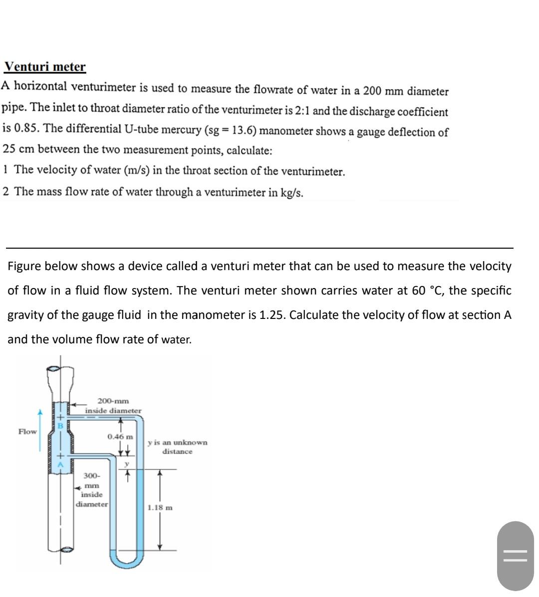 Solved Water Discharge from a Large Tank A large tank open | Chegg.com