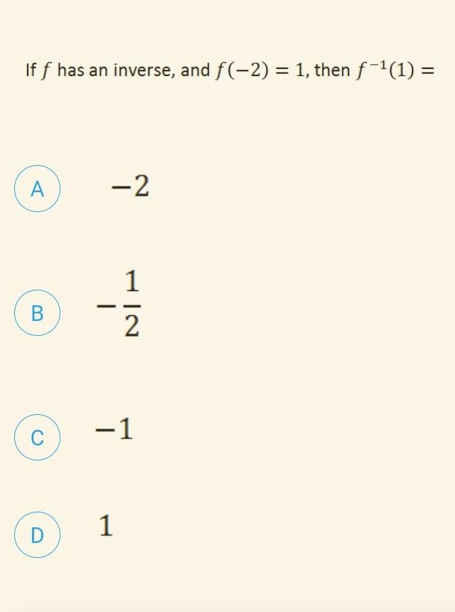 Solved Let f(x)=x3+2x+1, find (f−1)′(1)the inverse of the | Chegg.com
