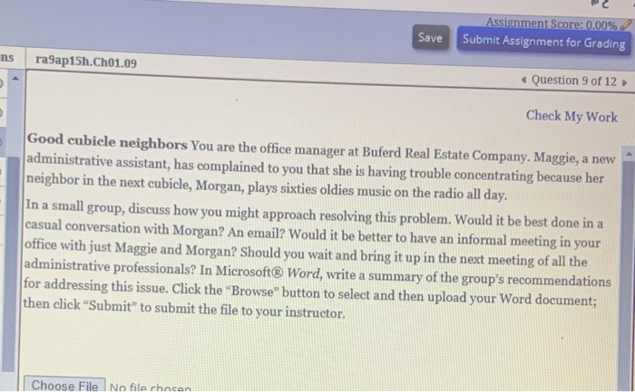 Solved Save Assignment Score: 0.00% Submit Assignment for | Chegg.com