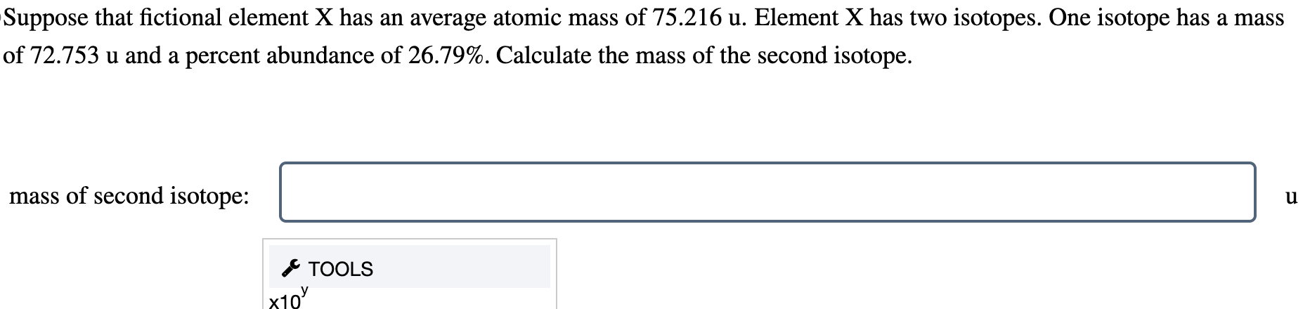 Solved Suppose that fictional element X has an average | Chegg.com Solved Suppose that fictional element X has an average | Chegg.com