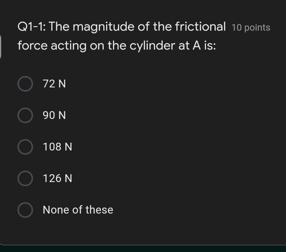 Solved Q1: The coefficient of friction between the | Chegg.com