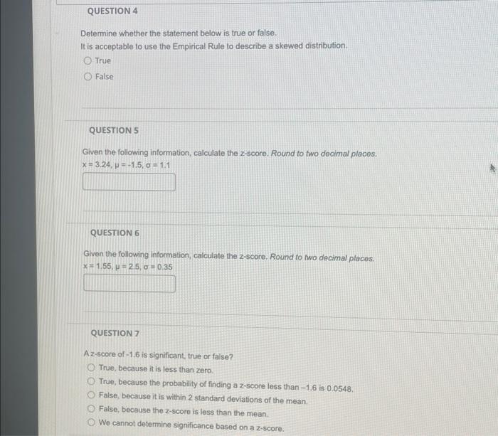 Solved Determine whether the statement below is true or | Chegg.com