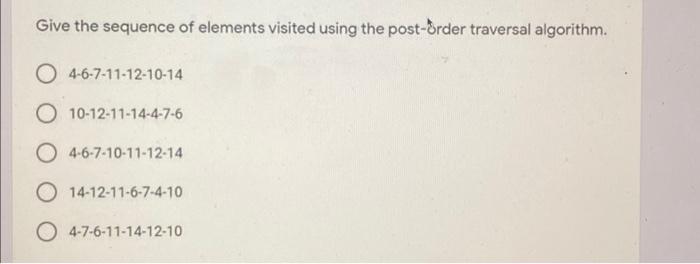 Solved Below is a set of data organised in a binary search | Chegg.com