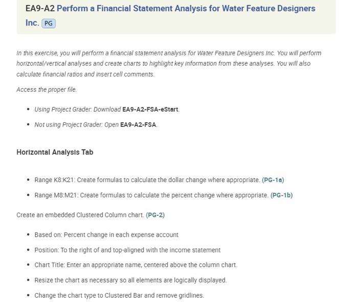 Solved Vertical Analysis Tab Columns K-L: Create formulas to | Chegg.com