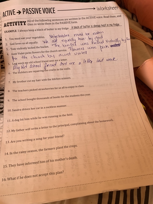 Solved IDENTIFYING THE SUBJECT- Workshee For each of the | Chegg.com