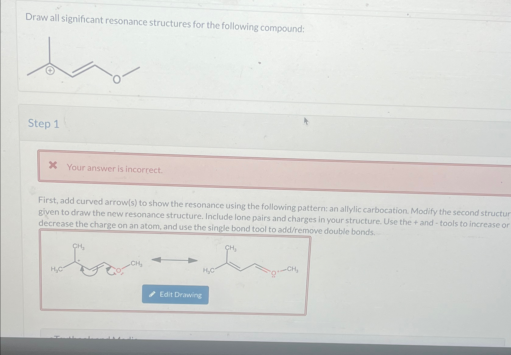 Solved Draw all significant resonance structures for the | Chegg.com