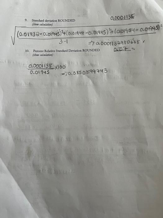 Solved Reduction Oxidation Titration Lab Need Part B moles | Chegg.com